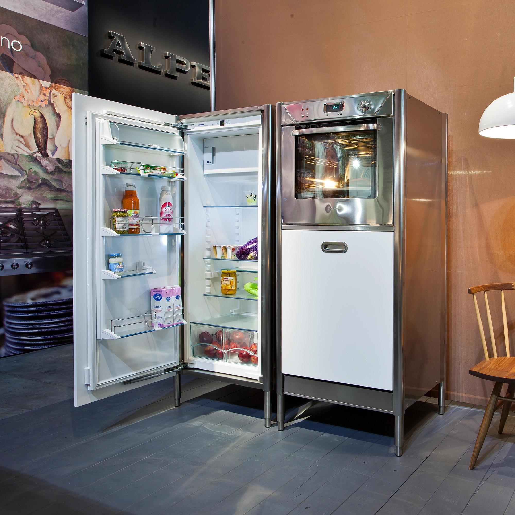 Alpes Inox column for refrigerator 68/165