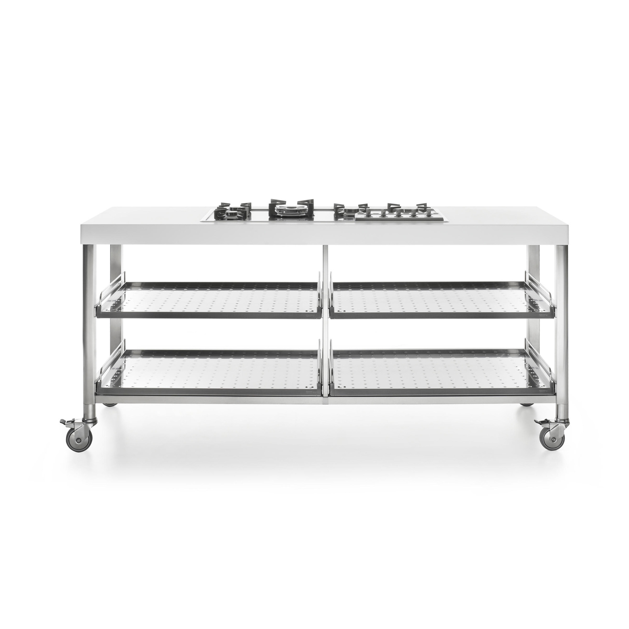 Alpes Inox Cucina ad isola - Composizione 4