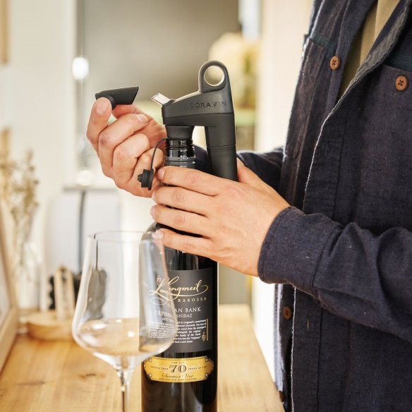 Coravin Pivot™ Black Wine Preservation System 4 pcs