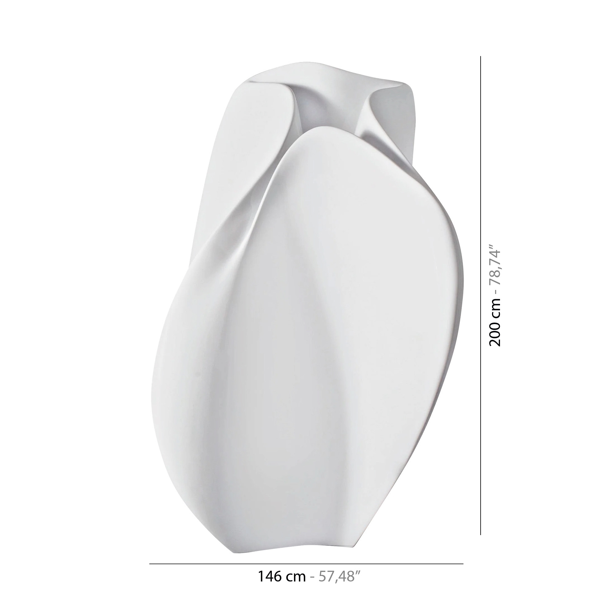 Serralunga Flow Large Planter