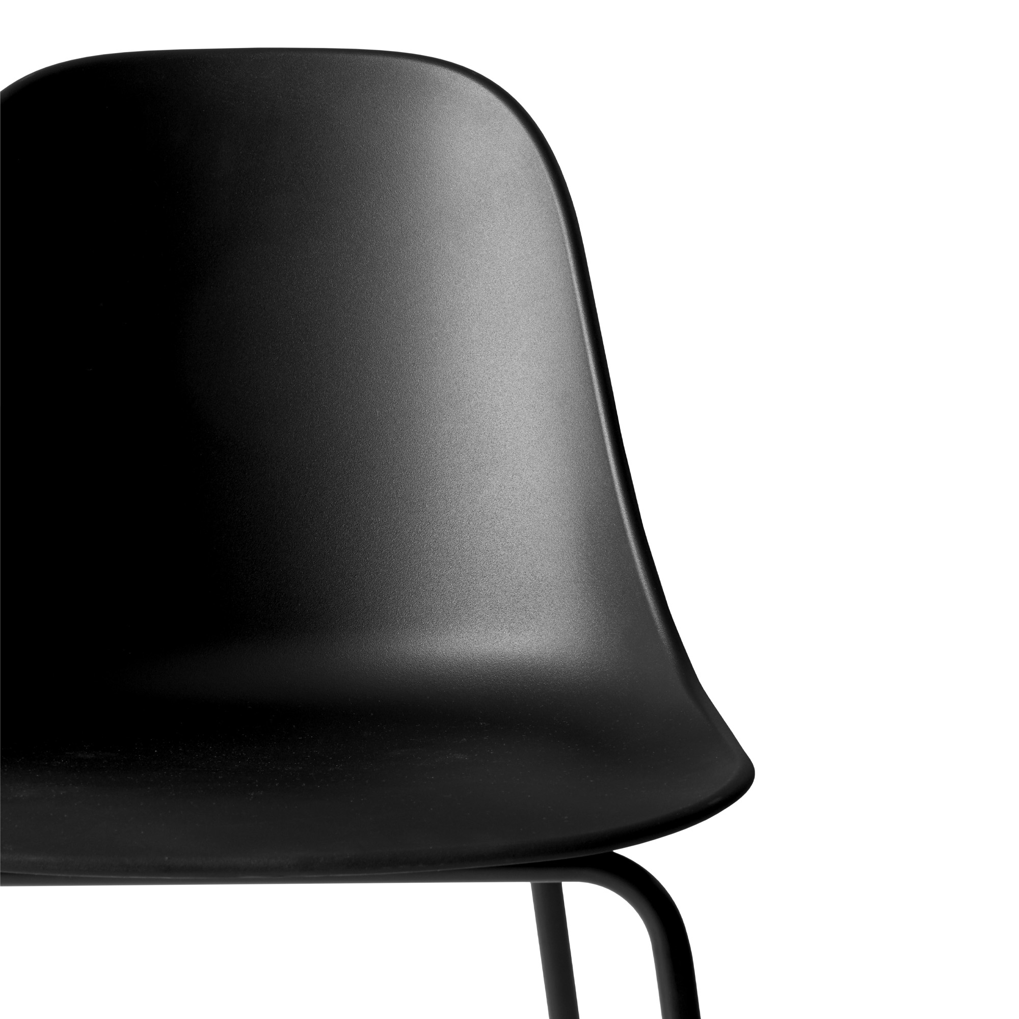 Audo Copenhagen Sedia Harbour Side - Base in acciaio e scocca in plastica