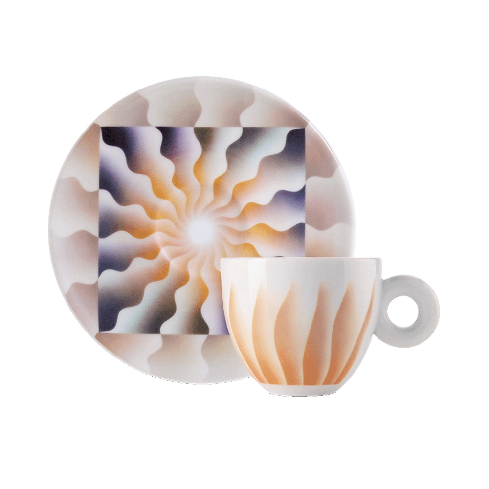 Illy 4 Illy Art Collection Judy Chicago cappuccino cups