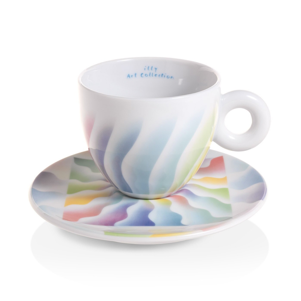 Illy 4 Illy Art Collection Judy Chicago cappuccino cups
