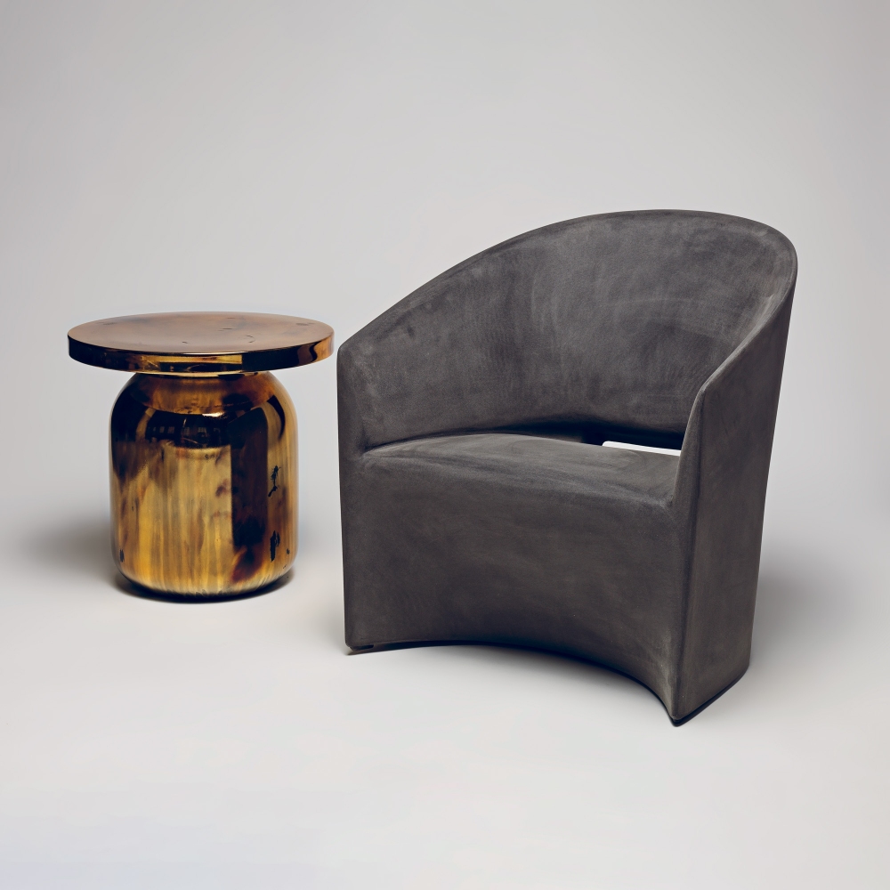 Serralunga Pine Beach Moleskin outdoor armchair