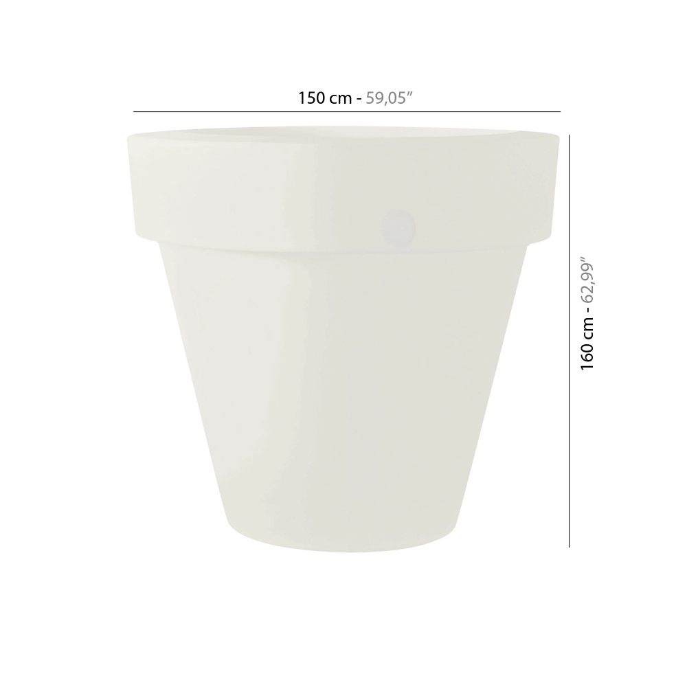 Serralunga Vas-Two outdoor vase