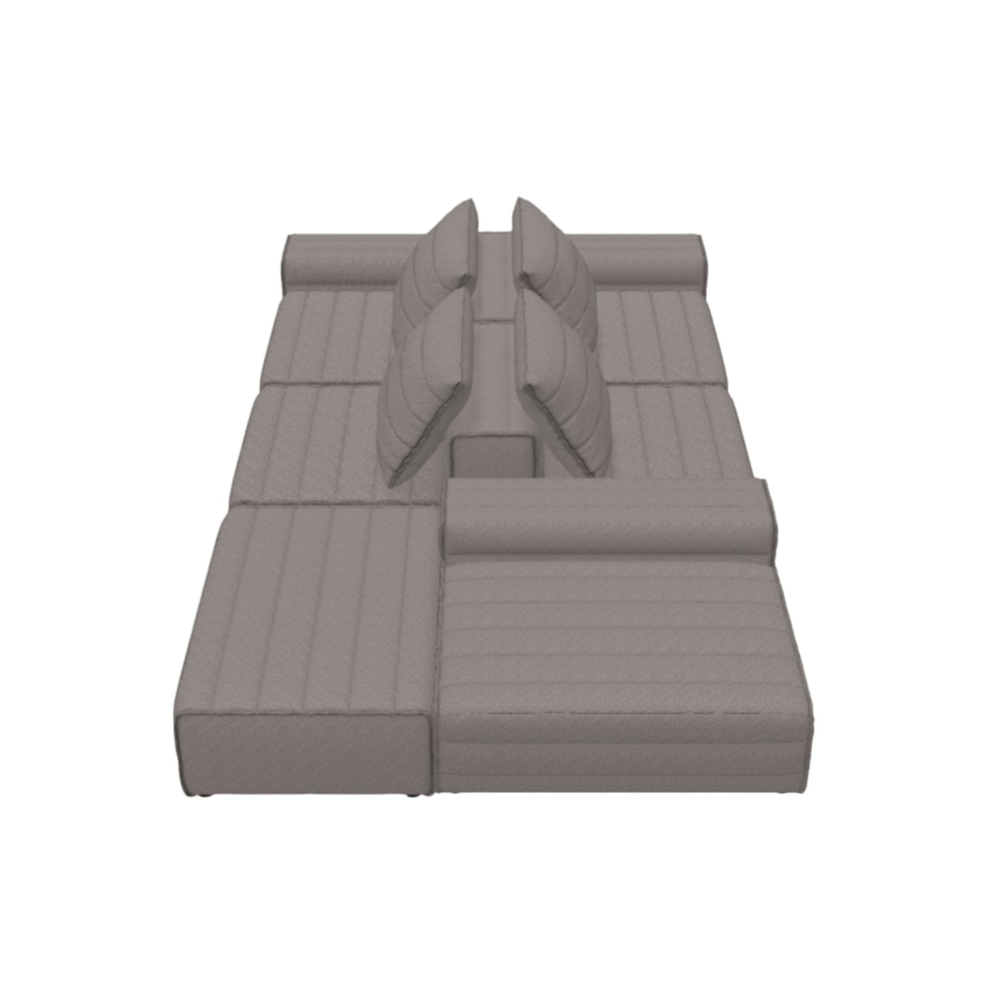 Gervasoni Samet Modular Sofa - Configuration F