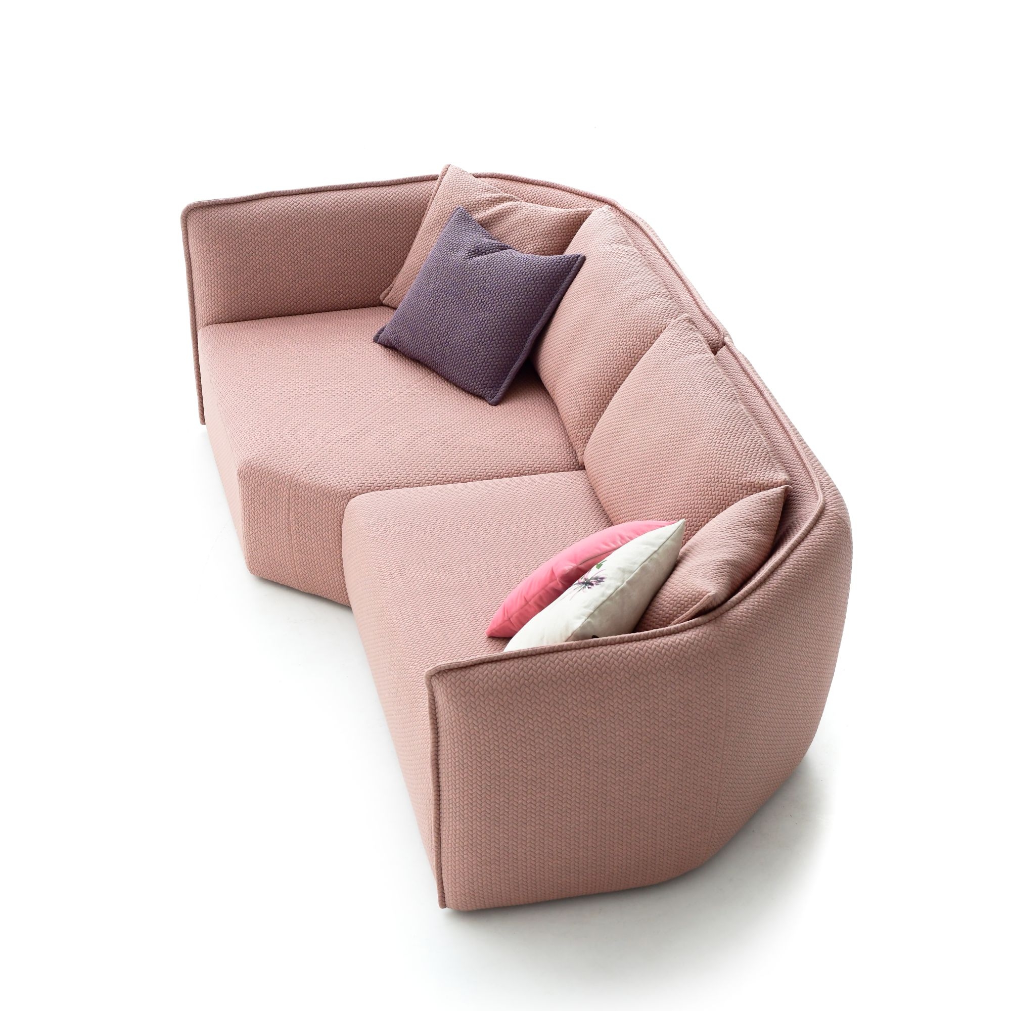 Moroso Divano angolare sinistro Chamfer cm. 260